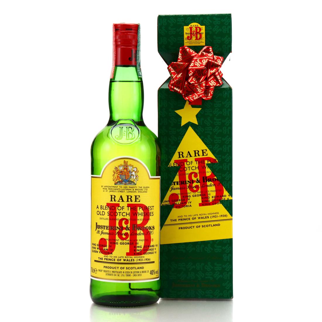 J&B Rare Scotch Whisky 1990s / Christmas Packaging Whisky | Whisky ...