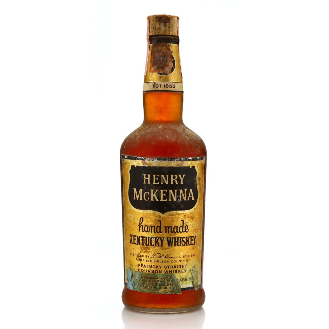 Henry McKenna 6 Year Old Kentucky Straight Bourbon 1966 - Ferraretto ...