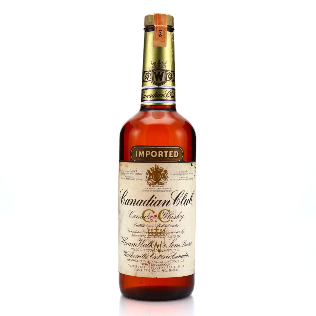 Canadian Club 1971 Whisky | Whisky Auctioneer