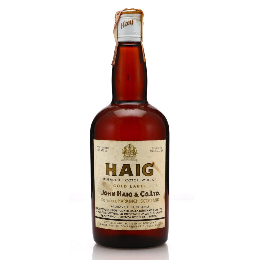 Haig's Gold Label 1960s Whisky | Whisky Auctioneer