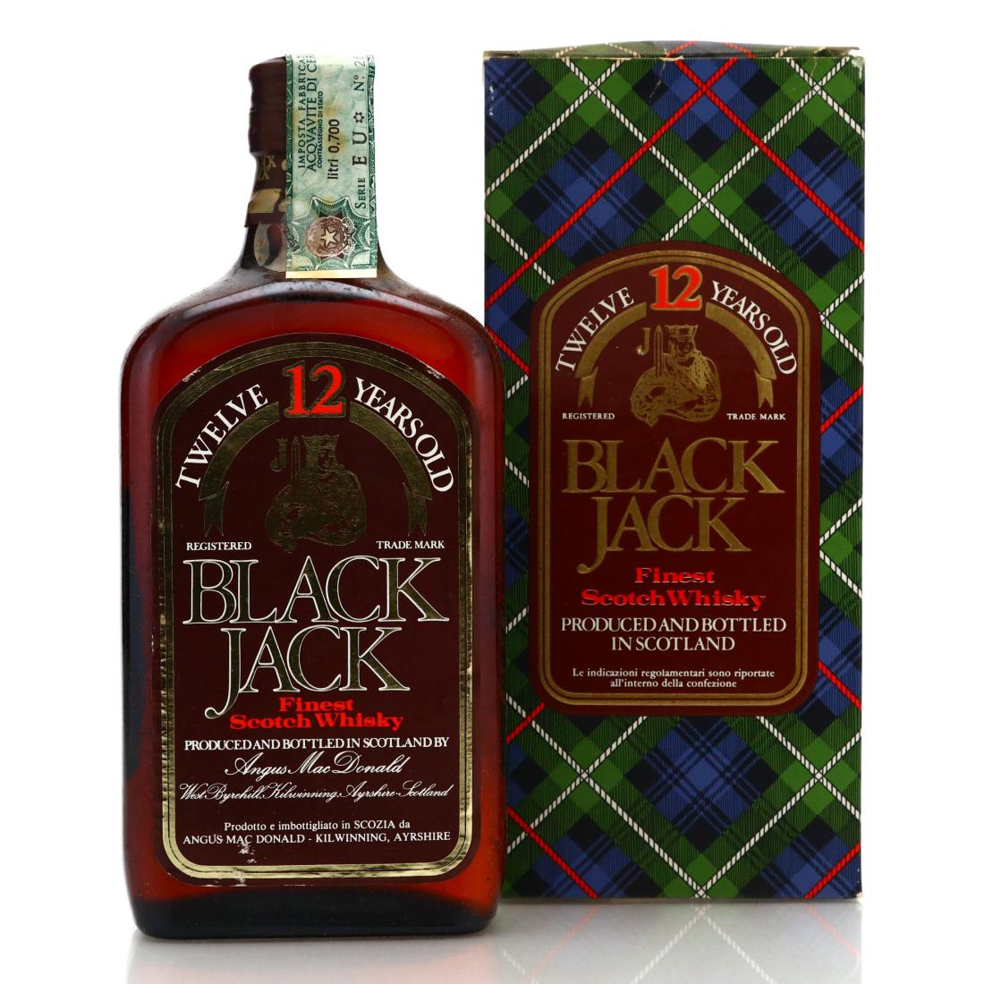 Black Jack 12 Year Old Pure Highland Malt Whisky | Whisky Auctioneer