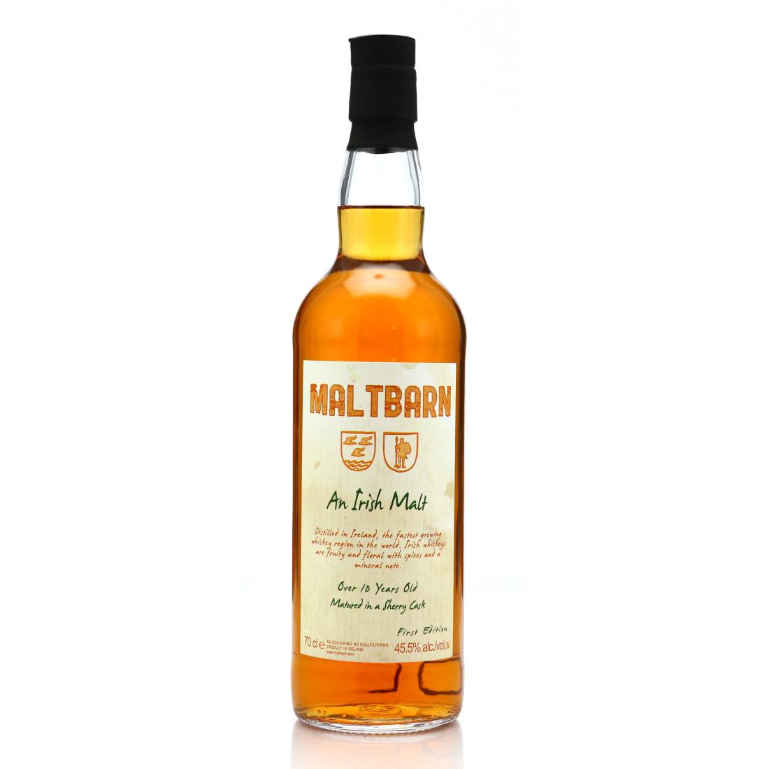 Irish Single Malt 10 Year Old Maltbarn First Edition Whisky | Whisky ...