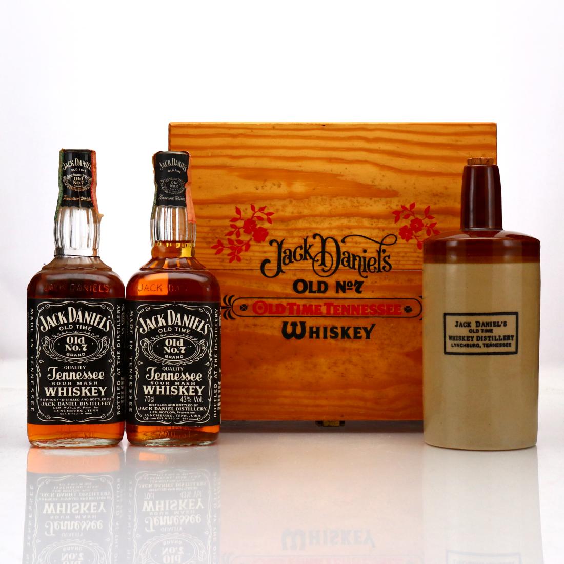 Jack Daniel's Old No.7 Brand Gift Pack x 2 1990s / includes Ceramic ...