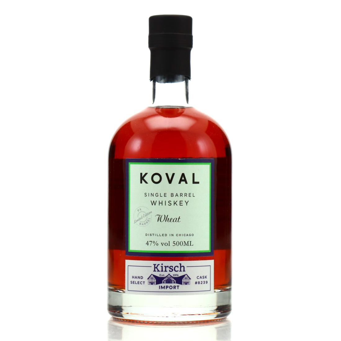 Koval Single Barrel Wheat Whiskey #8239 / Kirsch Whisky | Whisky Auctioneer