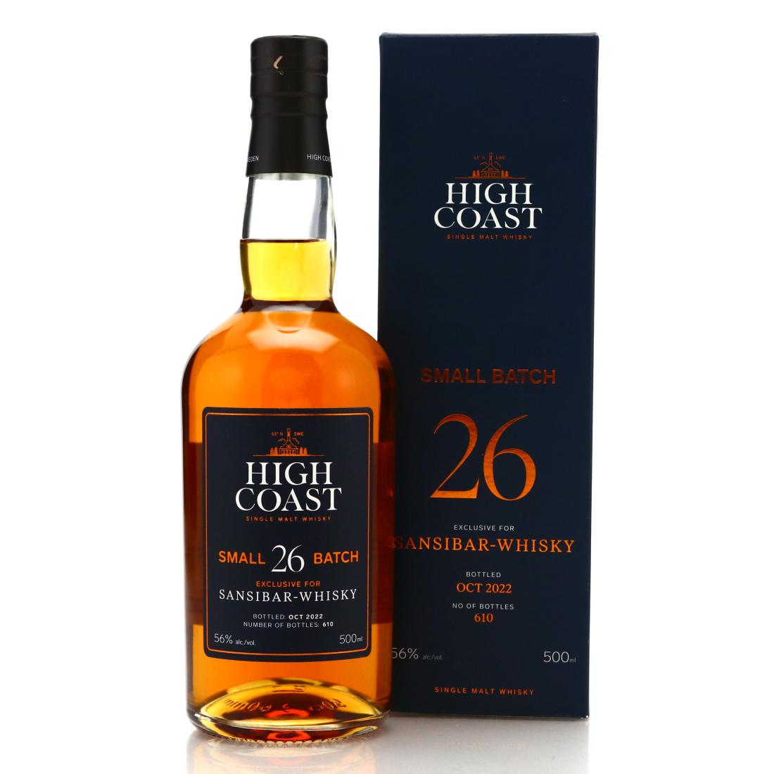 High Coast Small Batch #26 - Sansibar Whisky | Whisky Auctioneer