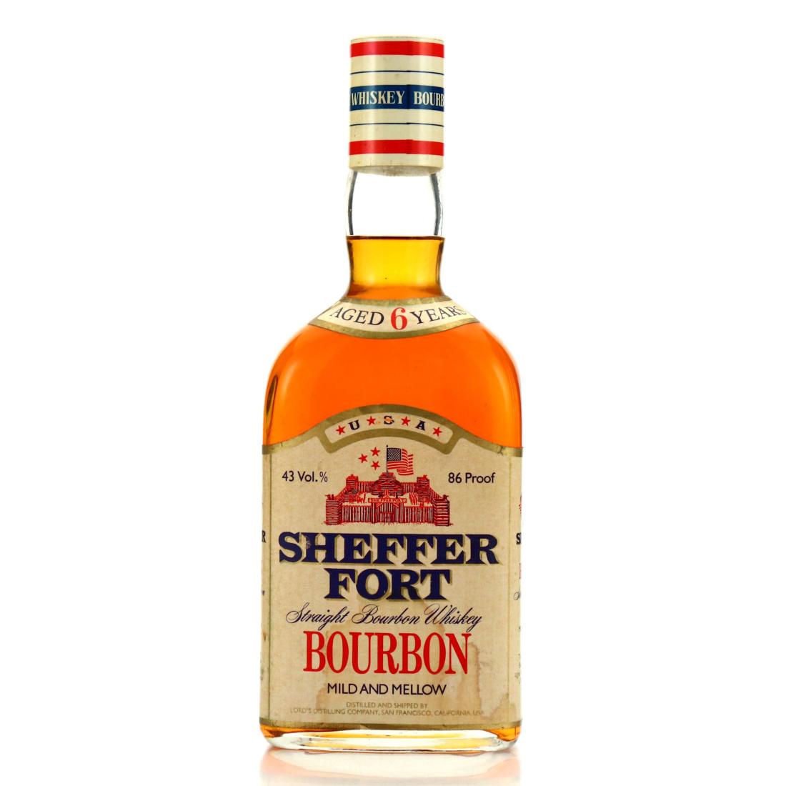 Sheffer Fort 6 Year Old Mild and Mellow Bourbon Whiskey Whisky | Whisky ...