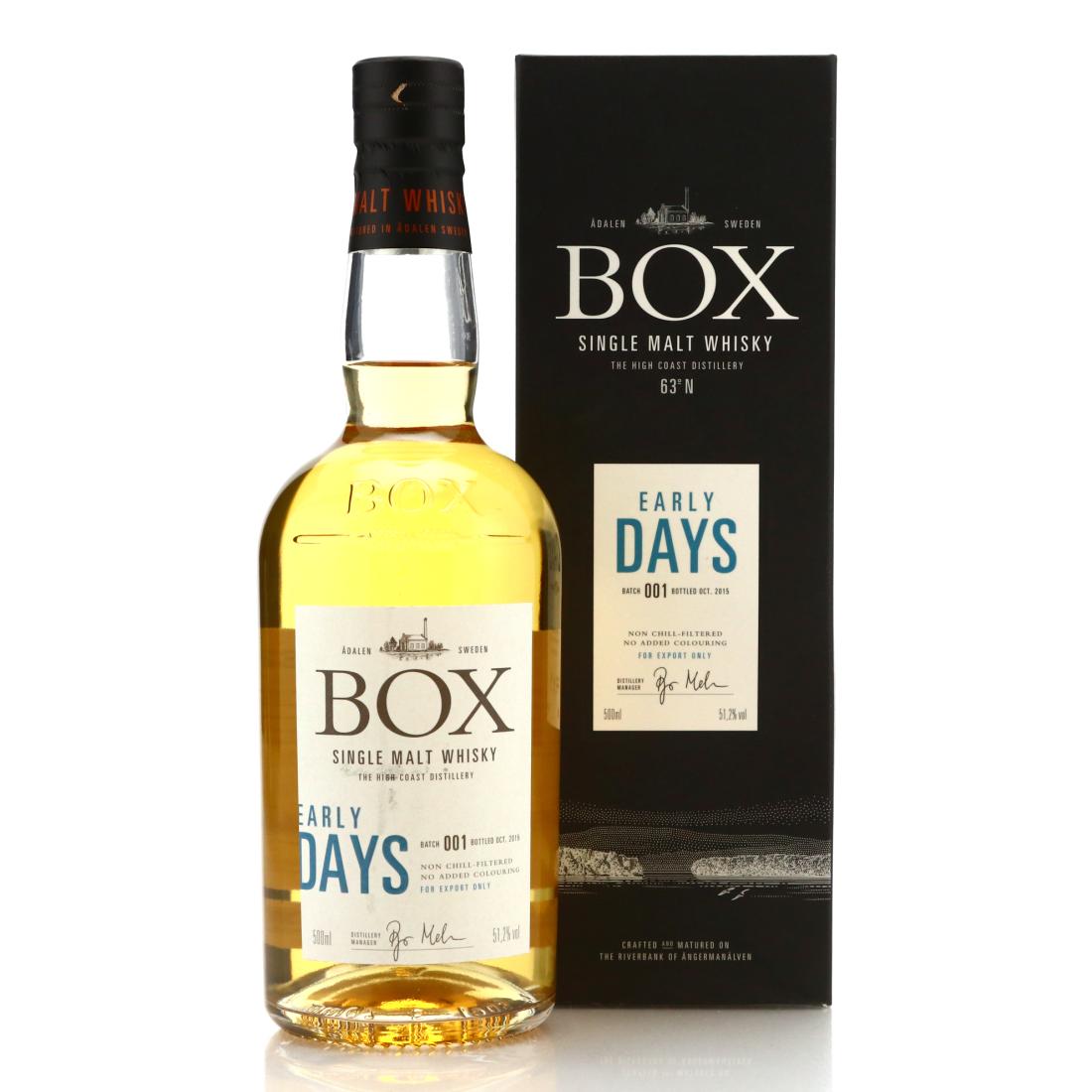 Box Early Days Batch #001 Whisky | Whisky Auctioneer