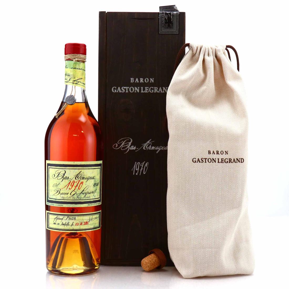Baron Gaston Legrand 1970 Bas Armagnac Whisky | Whisky Auctioneer