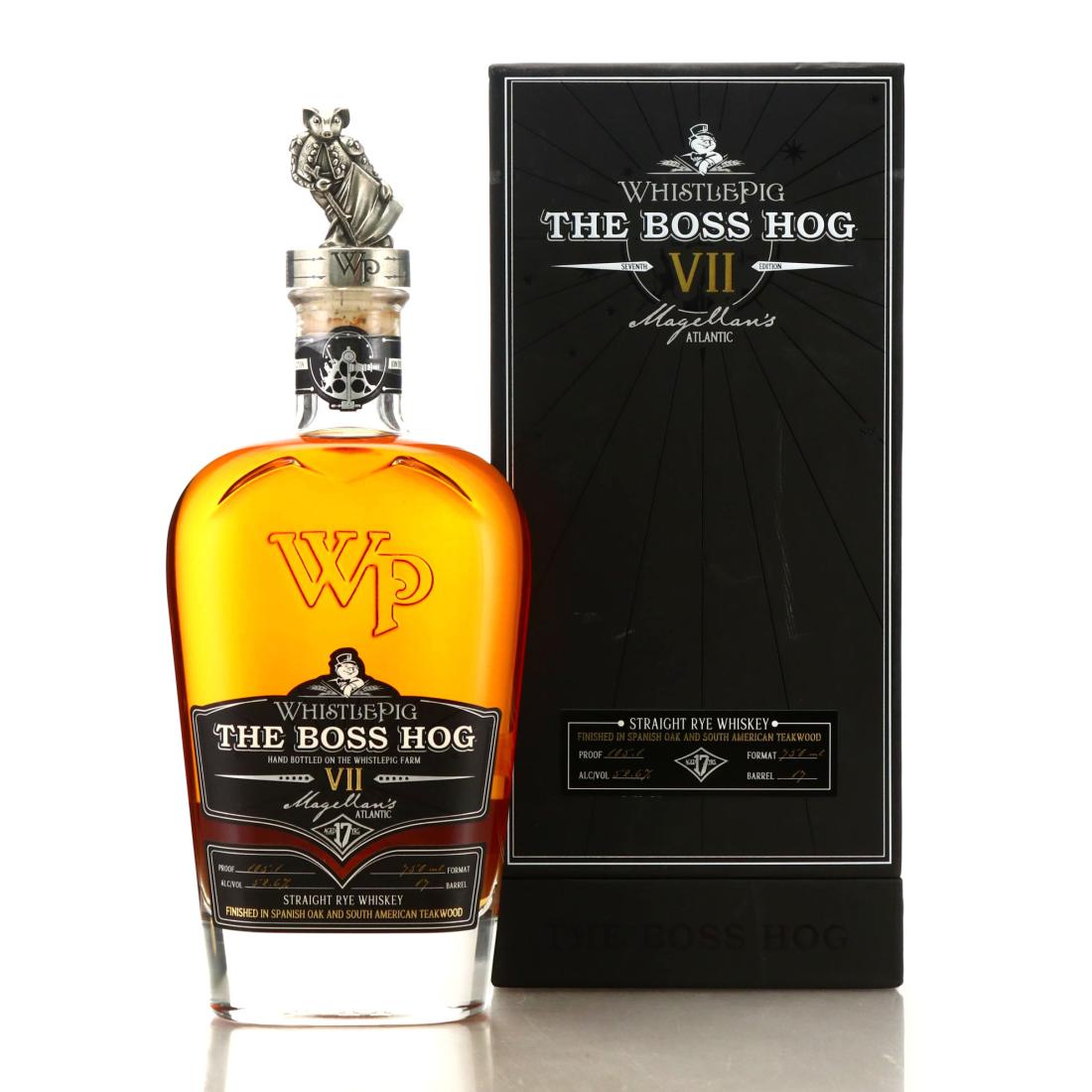 Whistlepig 17 Year Old Single Barrel Rye / The Boss Hog 7th Edition ...