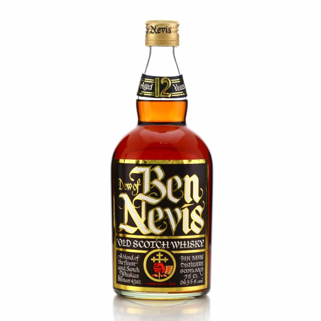 Dew of Ben Nevis 12 Year Old 1970s Whisky | Whisky Auctioneer