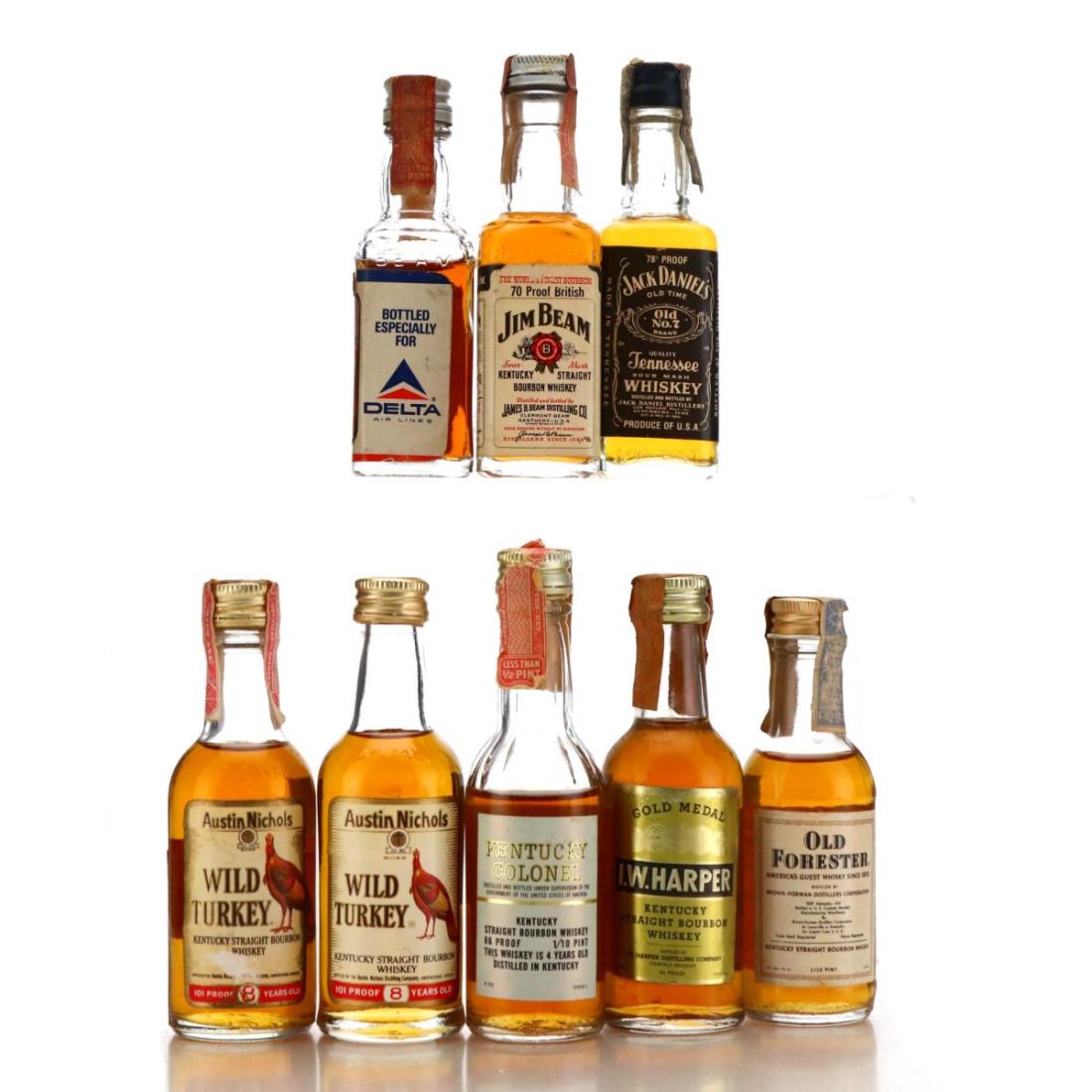 American Whiskey Miniatures x 8 Whisky | Whisky Auctioneer