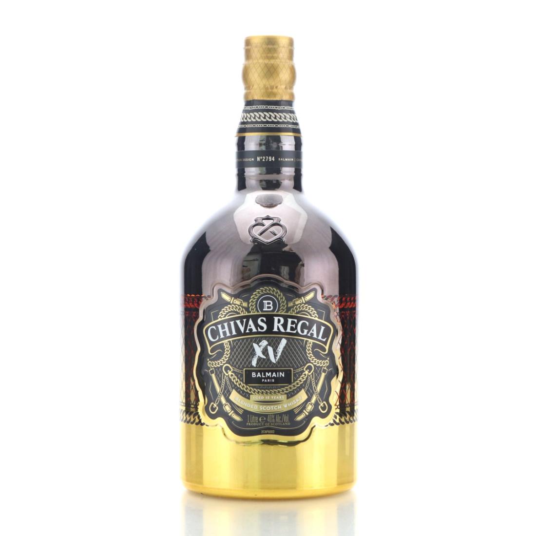 Chivas Regal 15 Year Old XV 1 Litre / Cognac Finish - Balmain Edition Whisky | Whisky Auctioneer