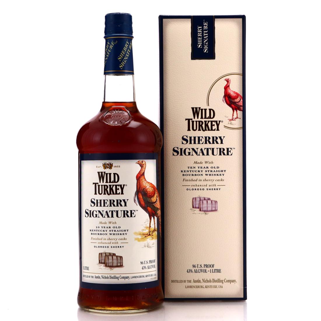 Wild Turkey 10 Year Old Sherry Signature Whisky | Whisky Auctioneer