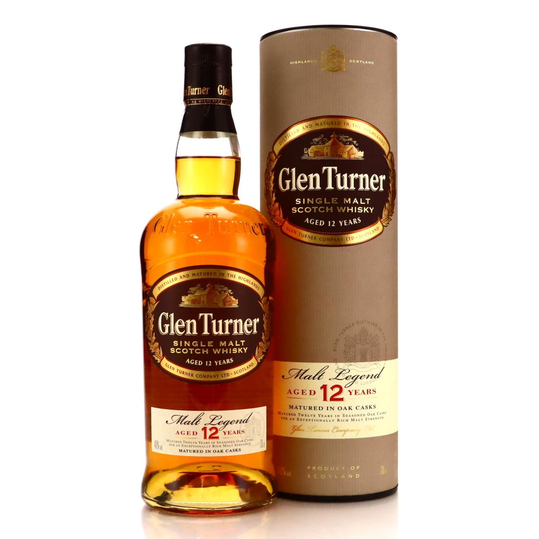Glen Turner 12 Year Old Malt Legend Whisky | Whisky Auctioneer