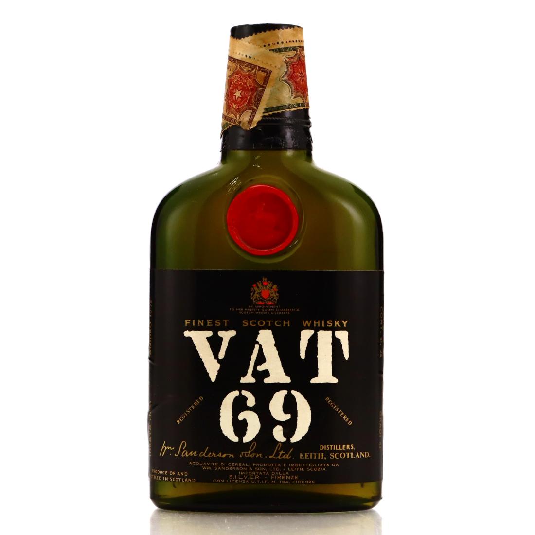 VAT 69 Half Bottle 1960s Whisky | Whisky Auctioneer