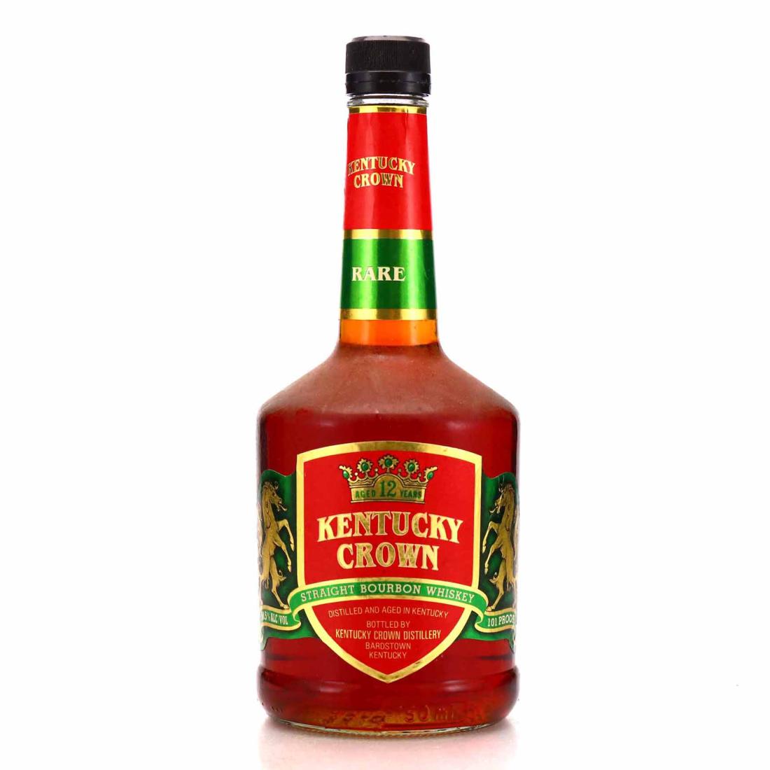 Kentucky Crown 12 Year Old Straight Bourbon 1990s Whisky | Whisky ...