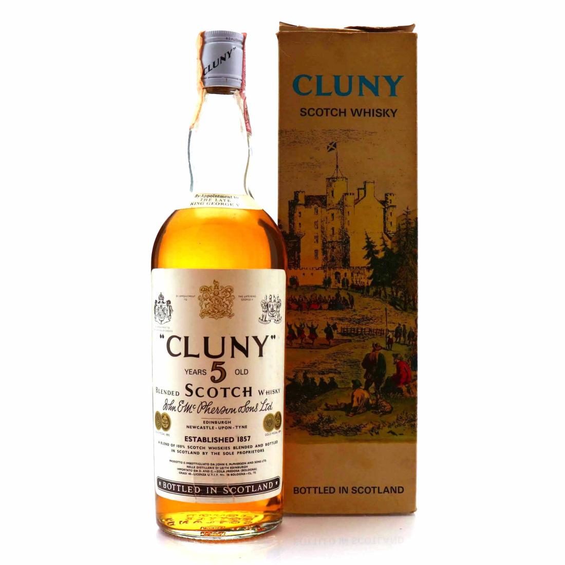 Cluny 5 Year Old Scotch Whisky 1970s / D&C Import Whisky | Whisky ...