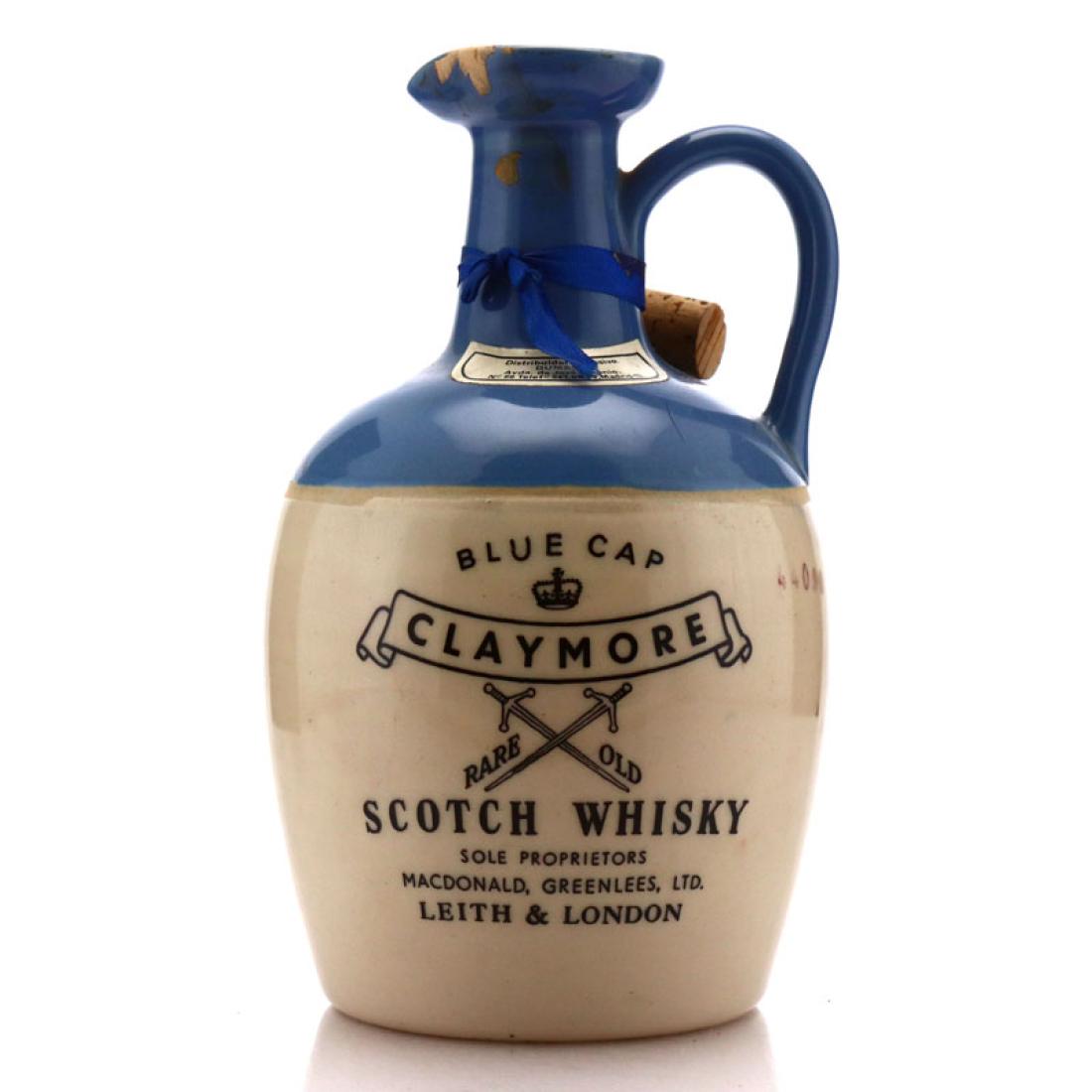 The Claymore Blue Cap Rare Old Scotch Stoneware Decanter Whisky ...