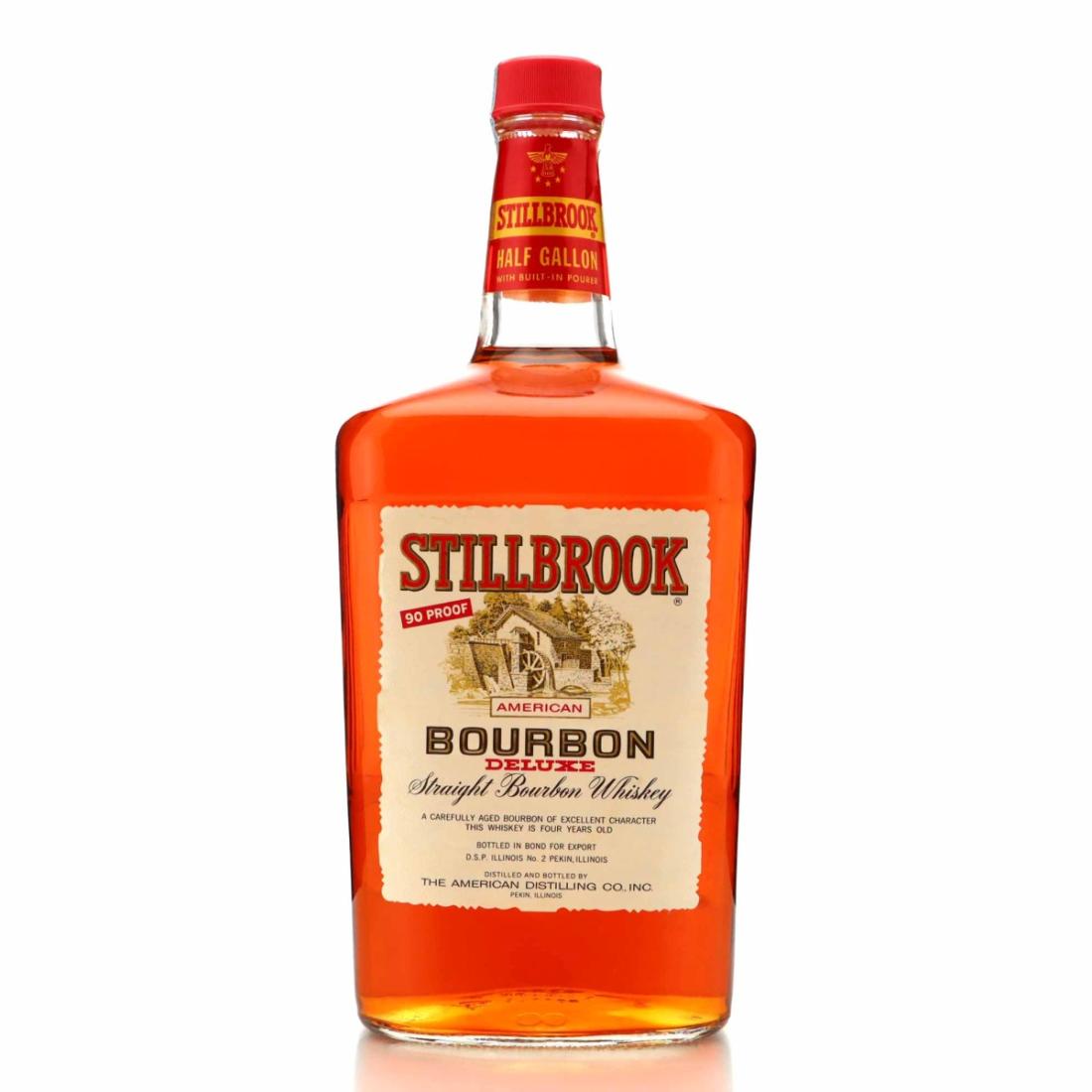 Stillbrook 1963 Bottled in Bond 4 Year Old Deluxe Bourbon Half Gallon ...