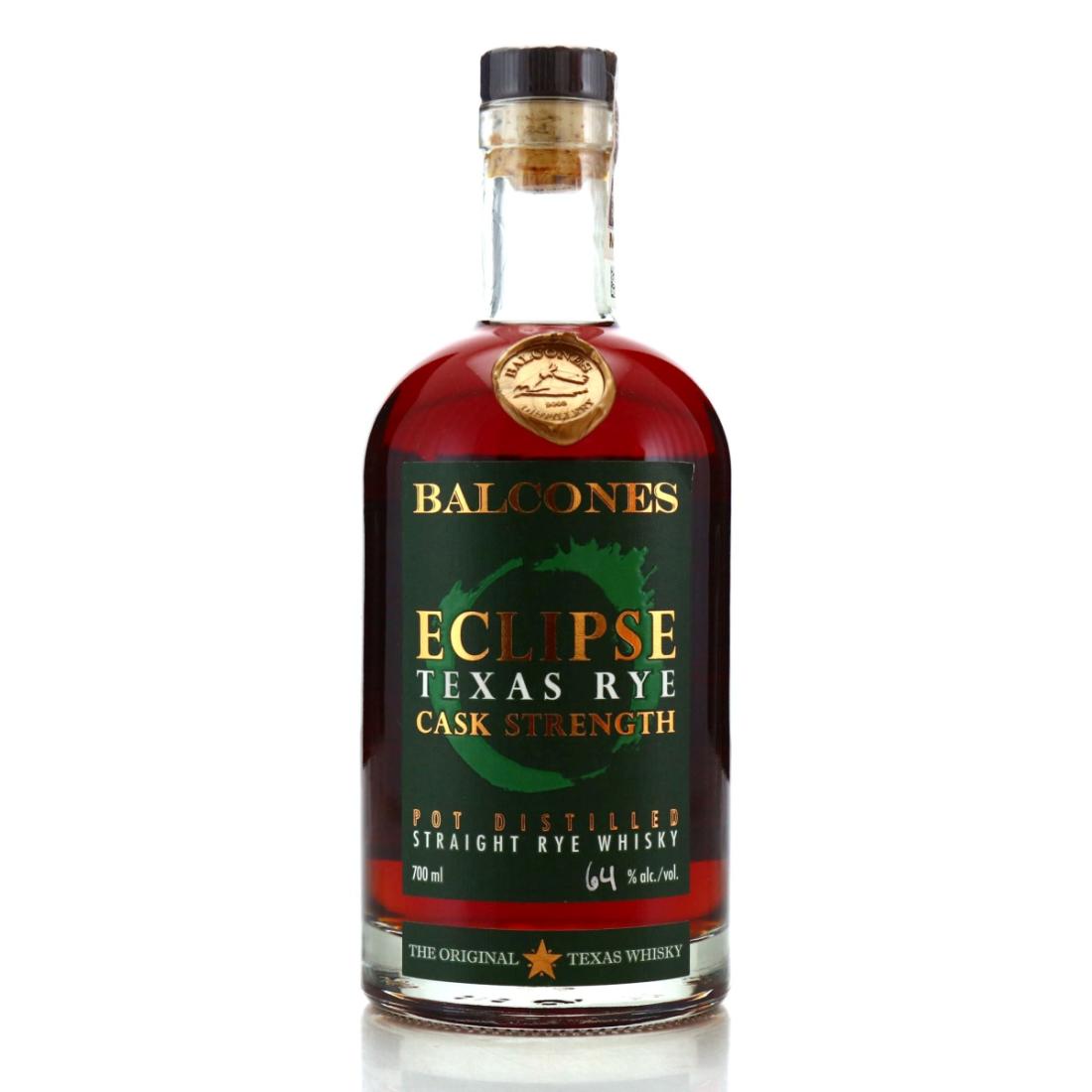 Balcones Eclipse Texas Rye 2022 70cl Whisky | Whisky Auctioneer