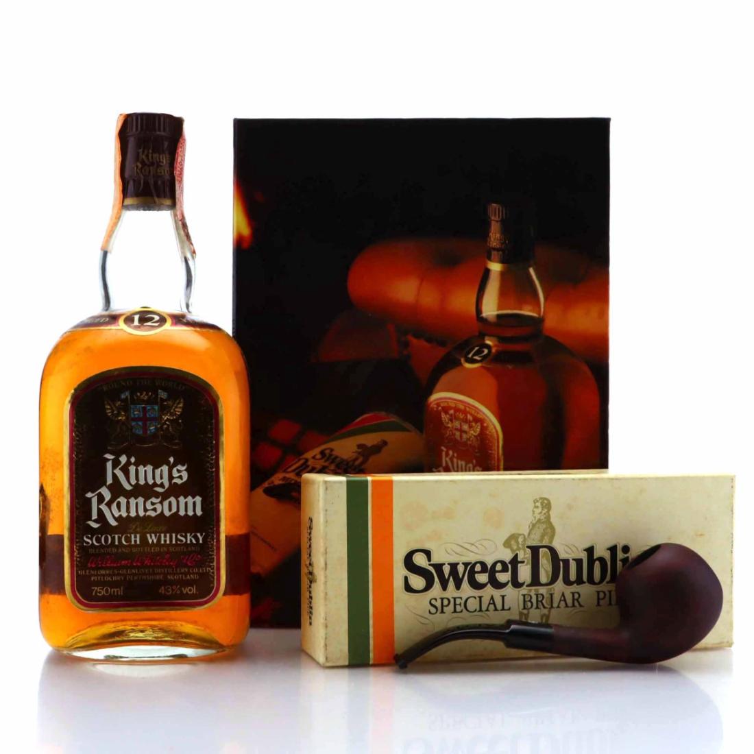 King's Ransom 12 Year Old Gift Set 1980s Whisky | Whisky Auctioneer