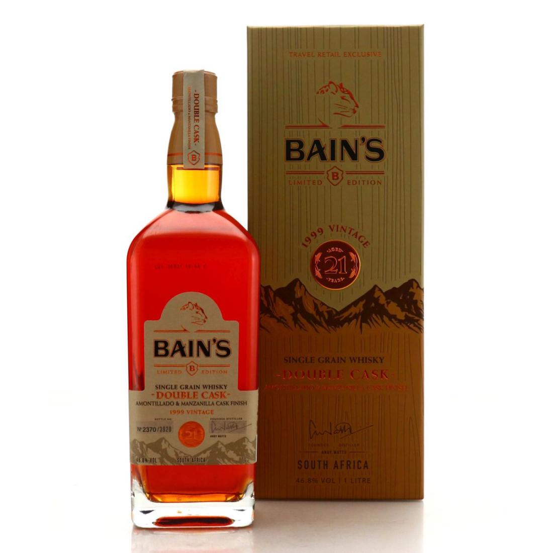 Bain’s 1999 Double Cask 21 Year Old 1 Litre Whisky | Whisky Auctioneer