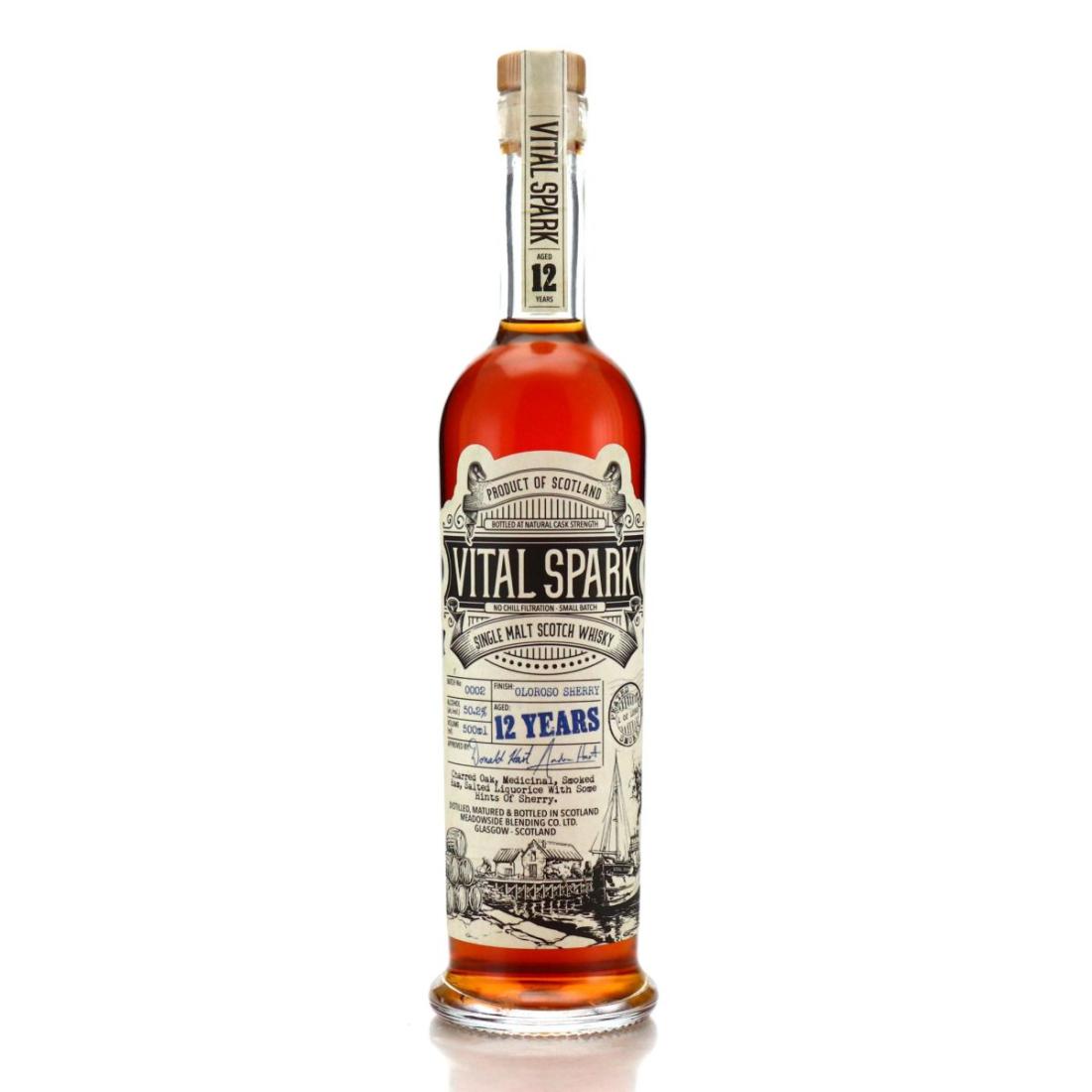 Vital Spark 12 Year Old Single Malt Scotch Whisky 50cl / Batch #2 ...