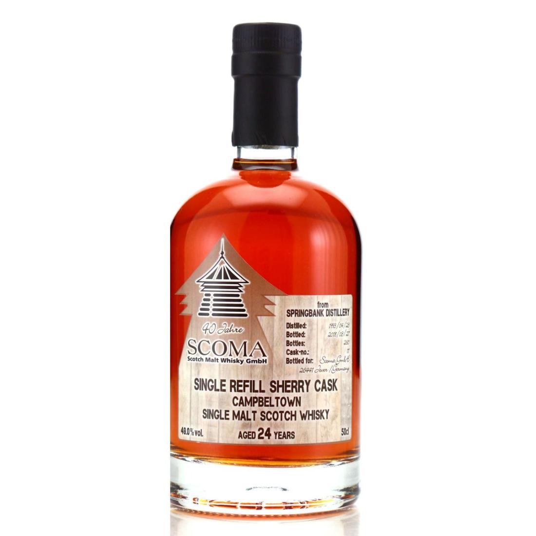 Springbank 1993 Scoma 24 Year Old #11 50cl Whisky | Whisky Auctioneer