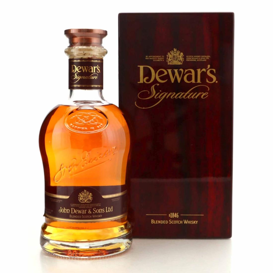 Dewar's Signature 75cl Whisky | Whisky Auctioneer
