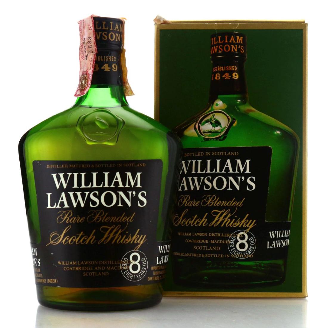 William Lawson's 8 Year Old 1960s / Martini & Rossi Import Whisky ...