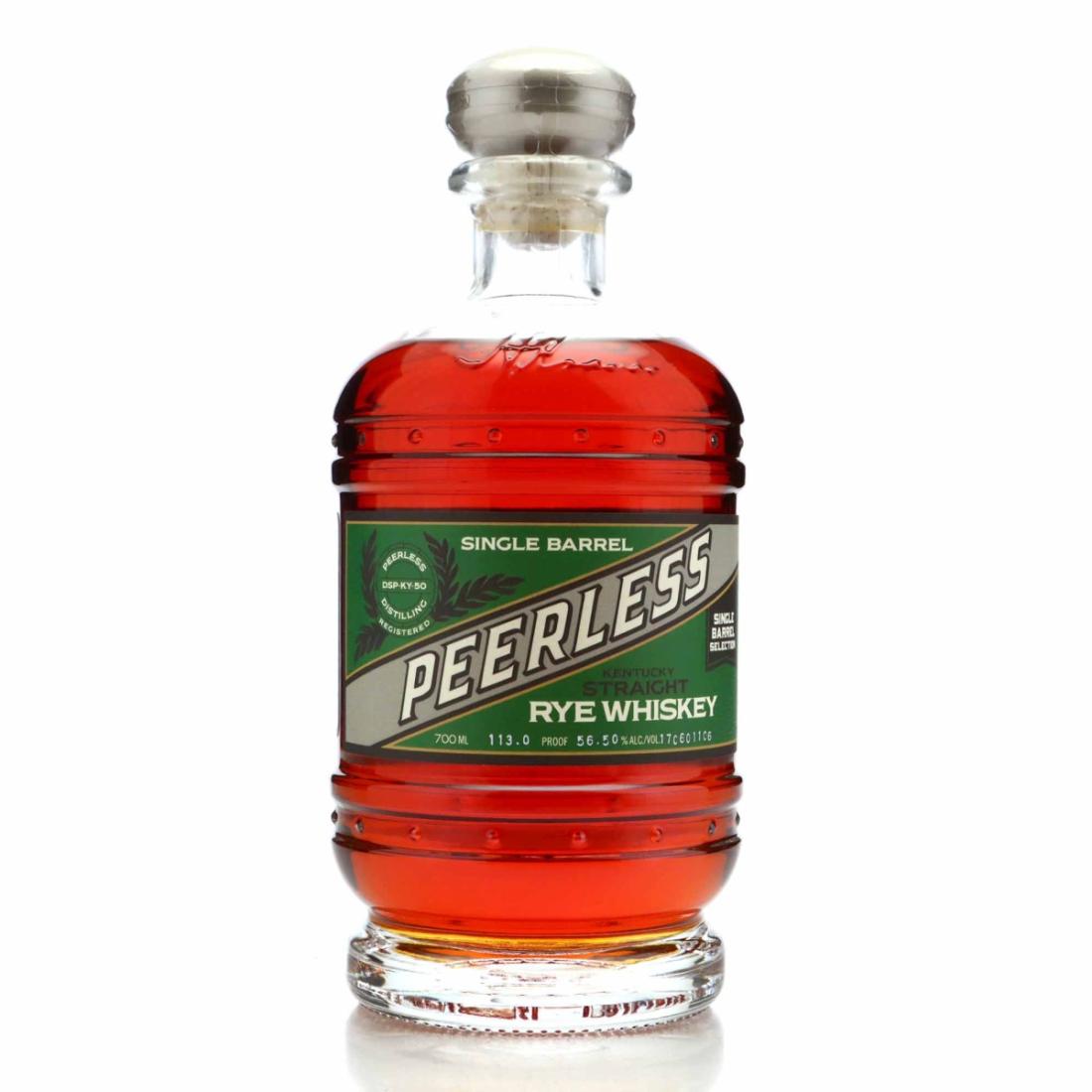 Peerless 4 Year Old Single Barrel Kentucky Straight Rye 70cl / Whisky ...