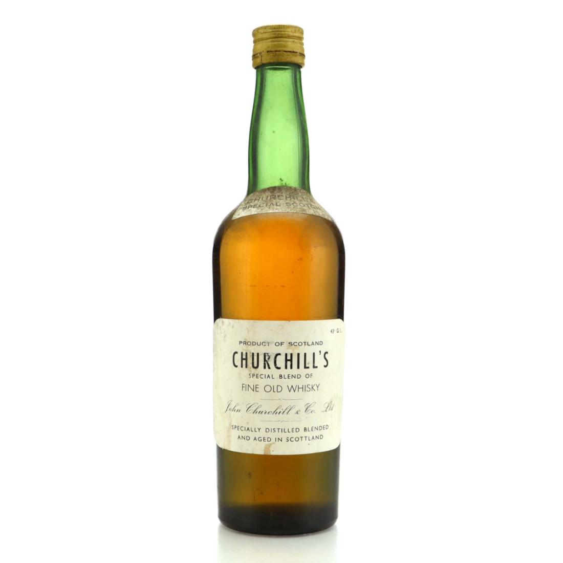 Churchill's Special Scotch Whisky 1960s Whisky | Whisky Auctioneer