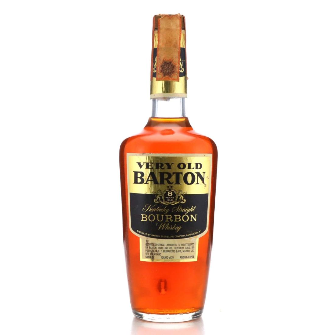 Very Old Barton 8 Year Old Old Kentucky Straight Bourbon 1970s ...