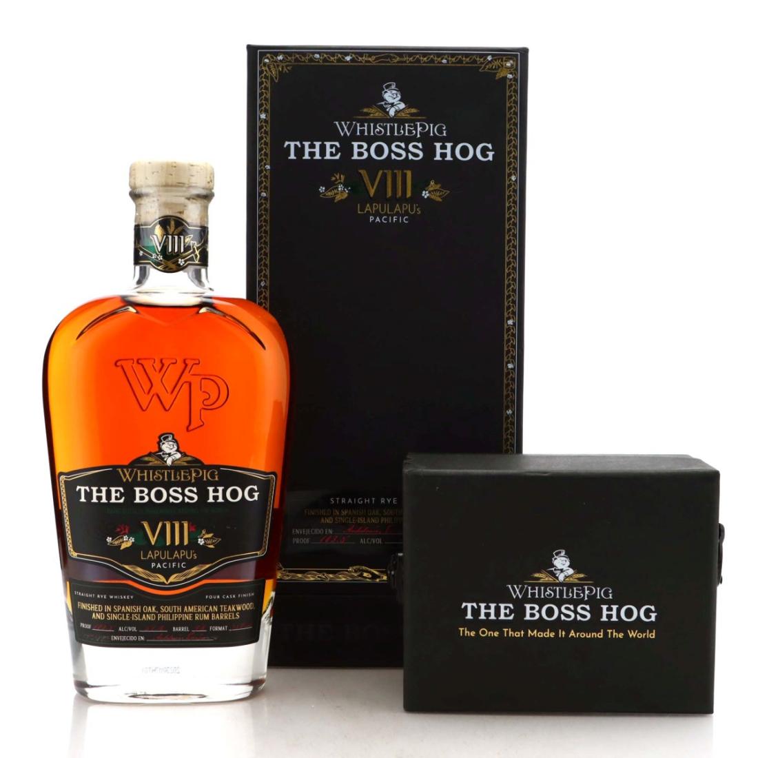 Whistlepig Single Rum Barrel Finish Rye #98 / The Boss Hog 8th Edition ...