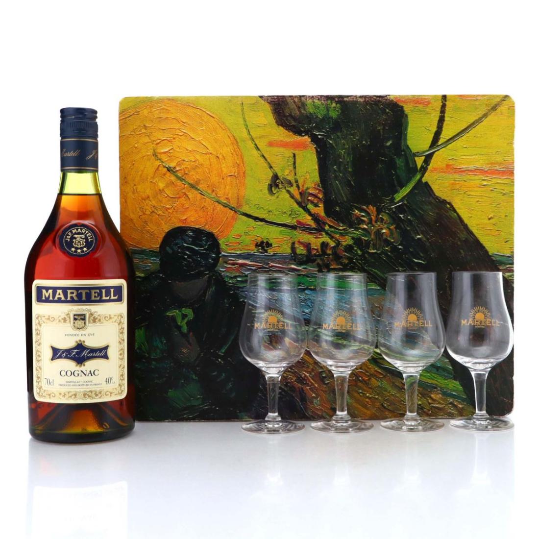 Martell Three Star Cognac Gift Set 1976 Whisky | Whisky Auctioneer