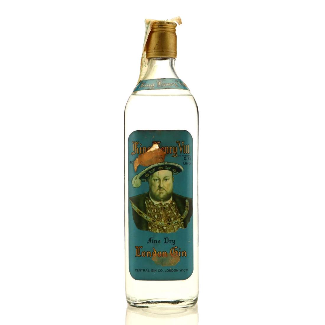 King Henry VIII Dry London Gin circa 1960s Whisky | Whisky Auctioneer