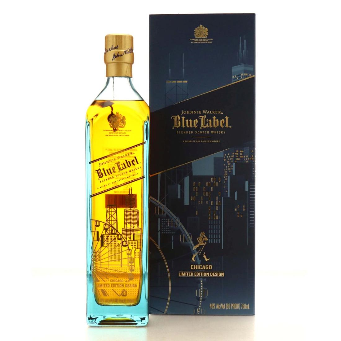 Johnnie Walker Blue Label Chicago Limited Edition 75cl / US Import ...