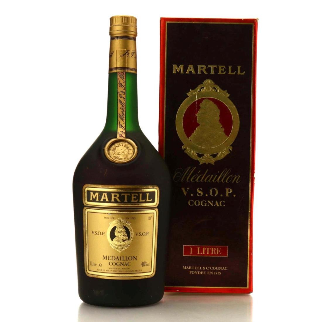 Martell VSOP Medaillon Cognac circa 1980s 1 Litre Whisky | Whisky Auctioneer