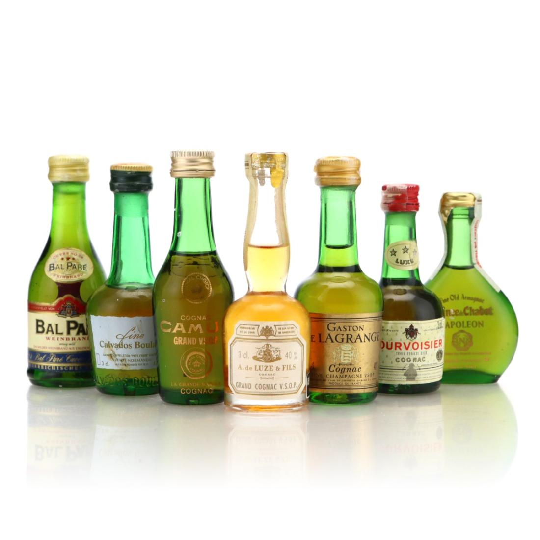 Cognac & Brandy Miniatures x 7 Whisky | Whisky Auctioneer