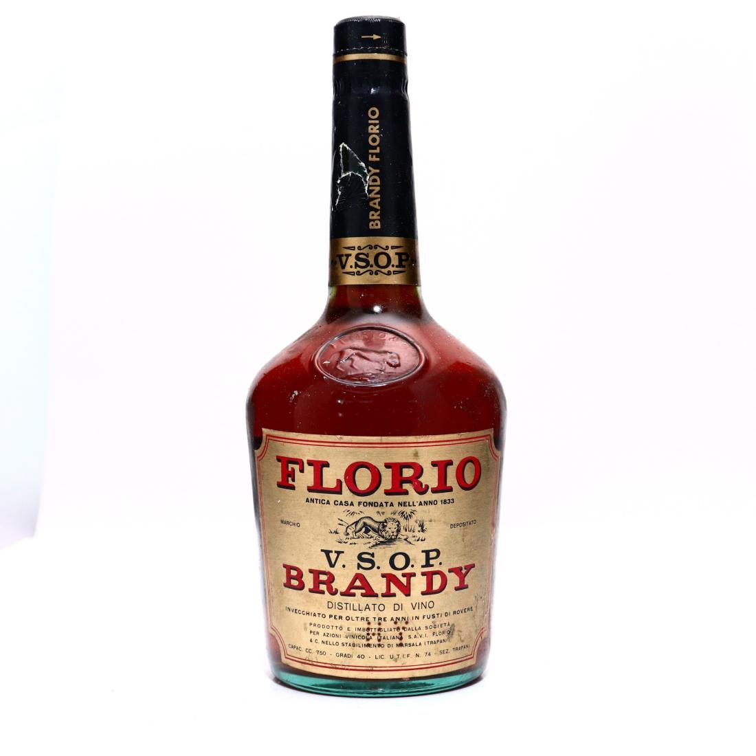 Florio VSOP Brandy 1970s Whisky | Whisky Auctioneer