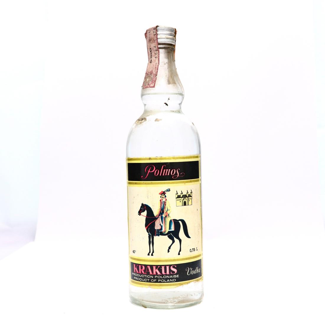 Polmos Krakus Pure Grain Polish Vodka 1970s Whisky | Whisky Auctioneer