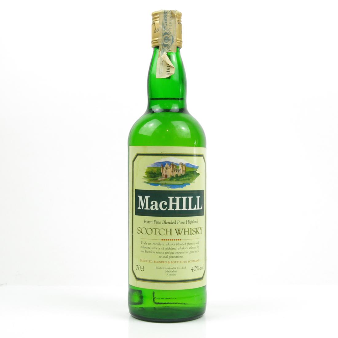 MacHill Extra Fine Blended Scotch Whisky Whisky | Whisky Auctioneer