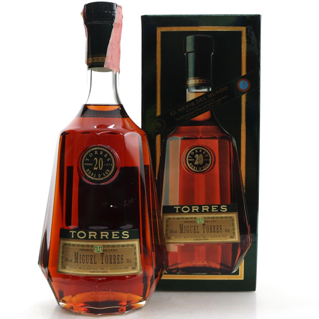 Torres 20 Year Old Hors D'Age Brandy Whisky | Whisky Auctioneer