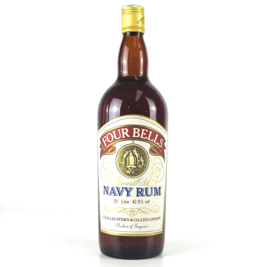 Four Bells Navy Rum Litre 1970/80s Whisky | Whisky Auctioneer