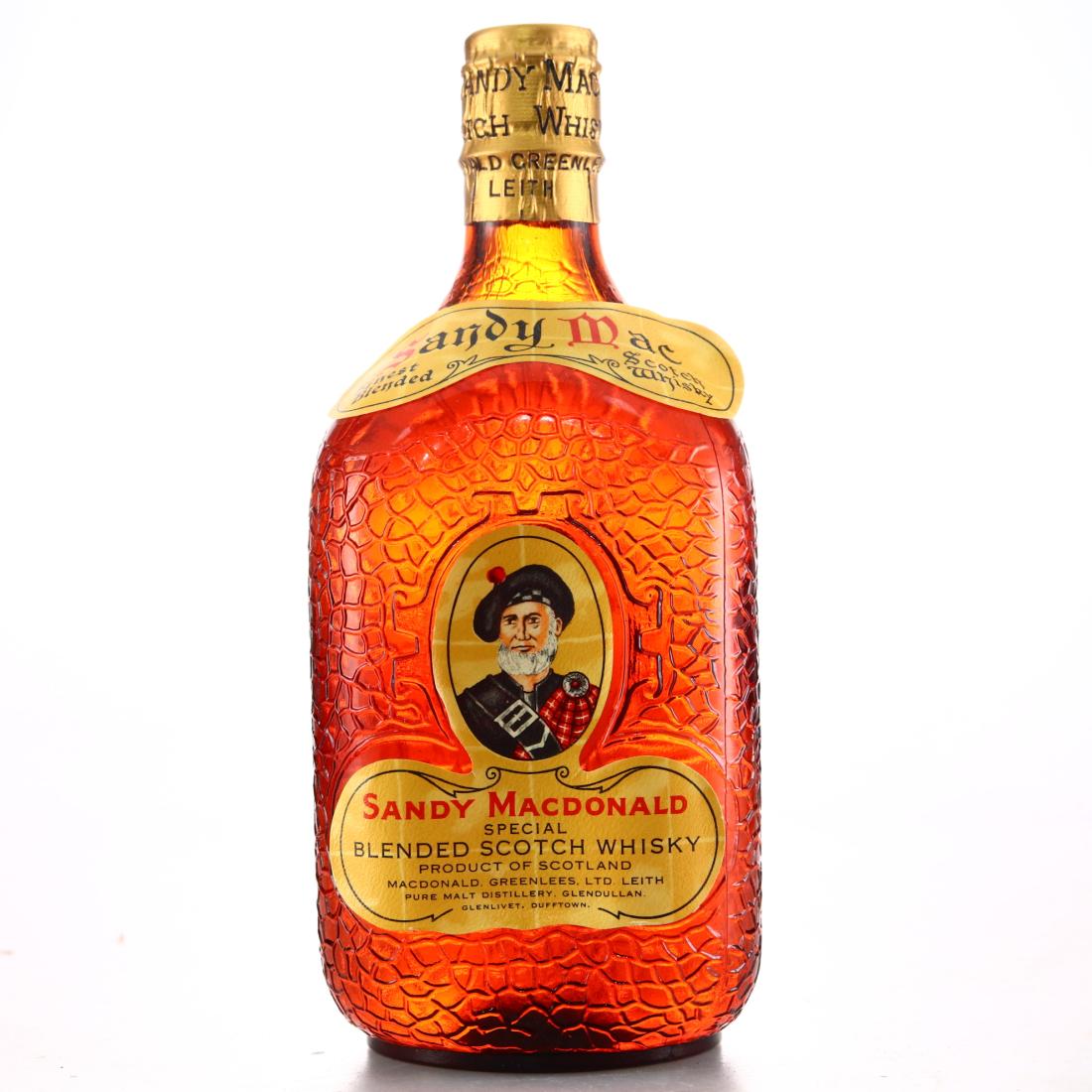 Sandy MacDonald Special Scotch Whisky 1960s - Spring Cap Whisky ...