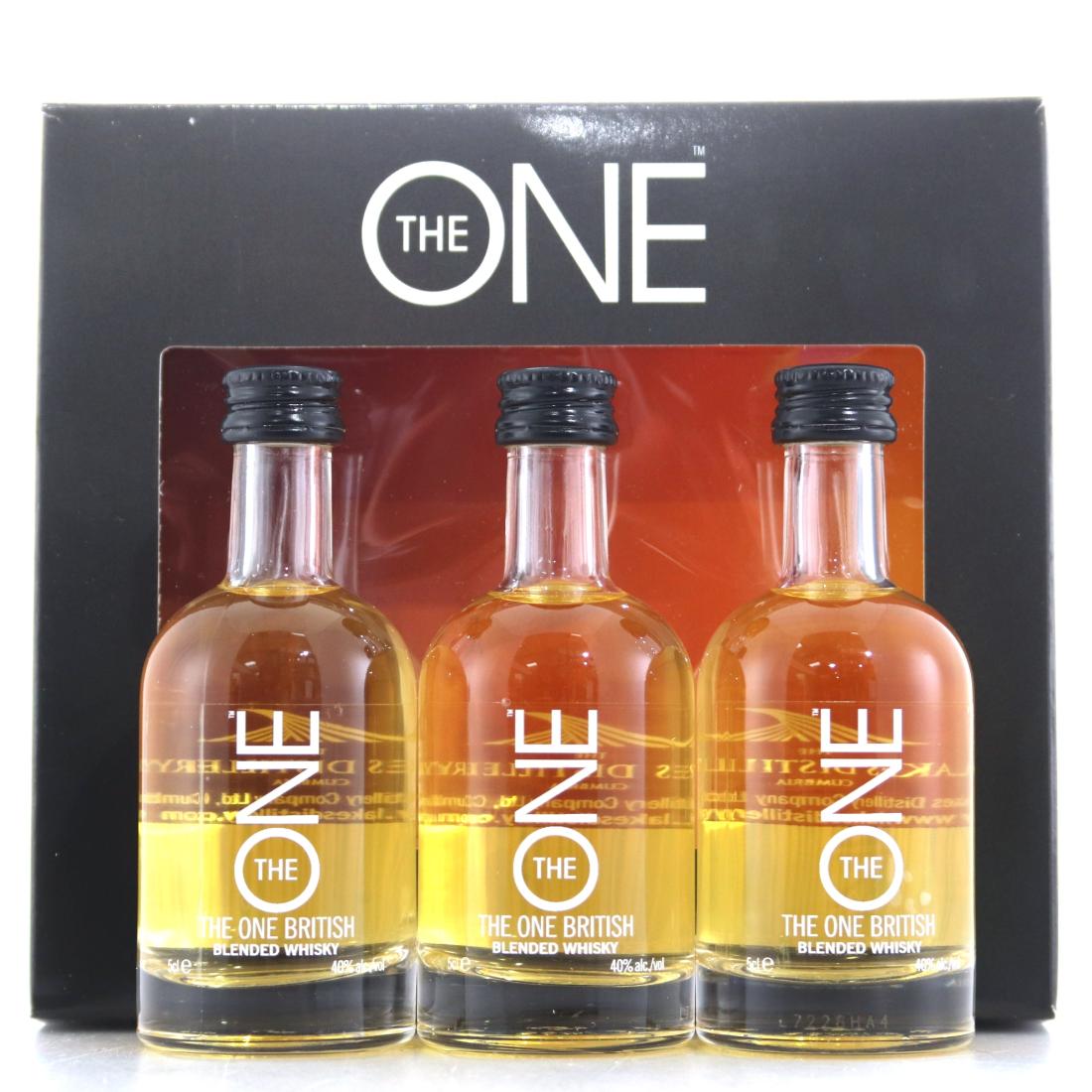 The One British Blended Whisky 3x 5cl Whisky | Whisky Auctioneer