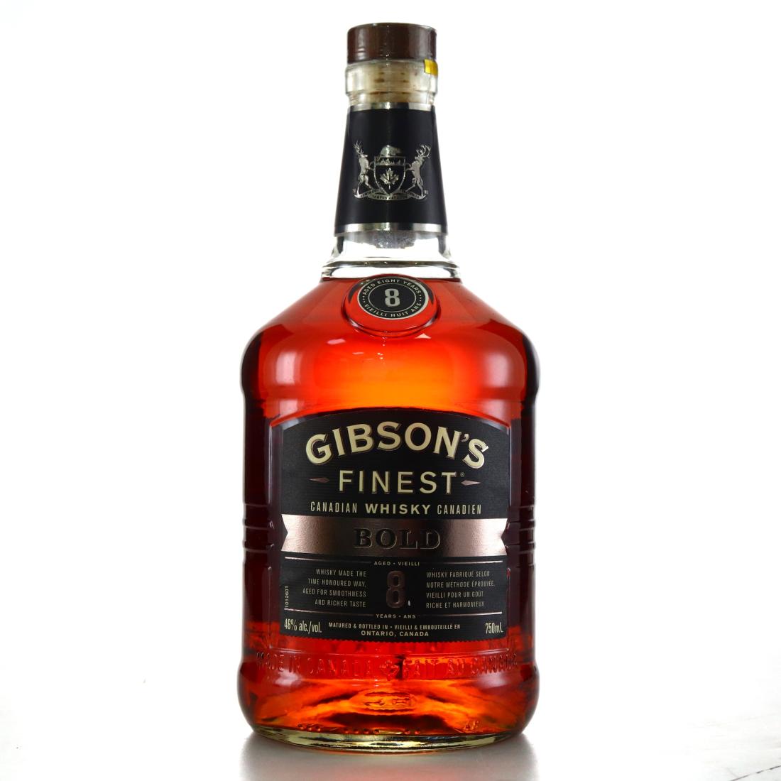 Gibson's Finest 8 Year Old Bold Whisky | Whisky Auctioneer