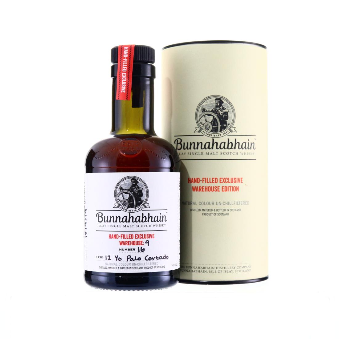 Bunnahabhain 12 Year Old Hand Filled - Palo Cortado Finish Whisky ...