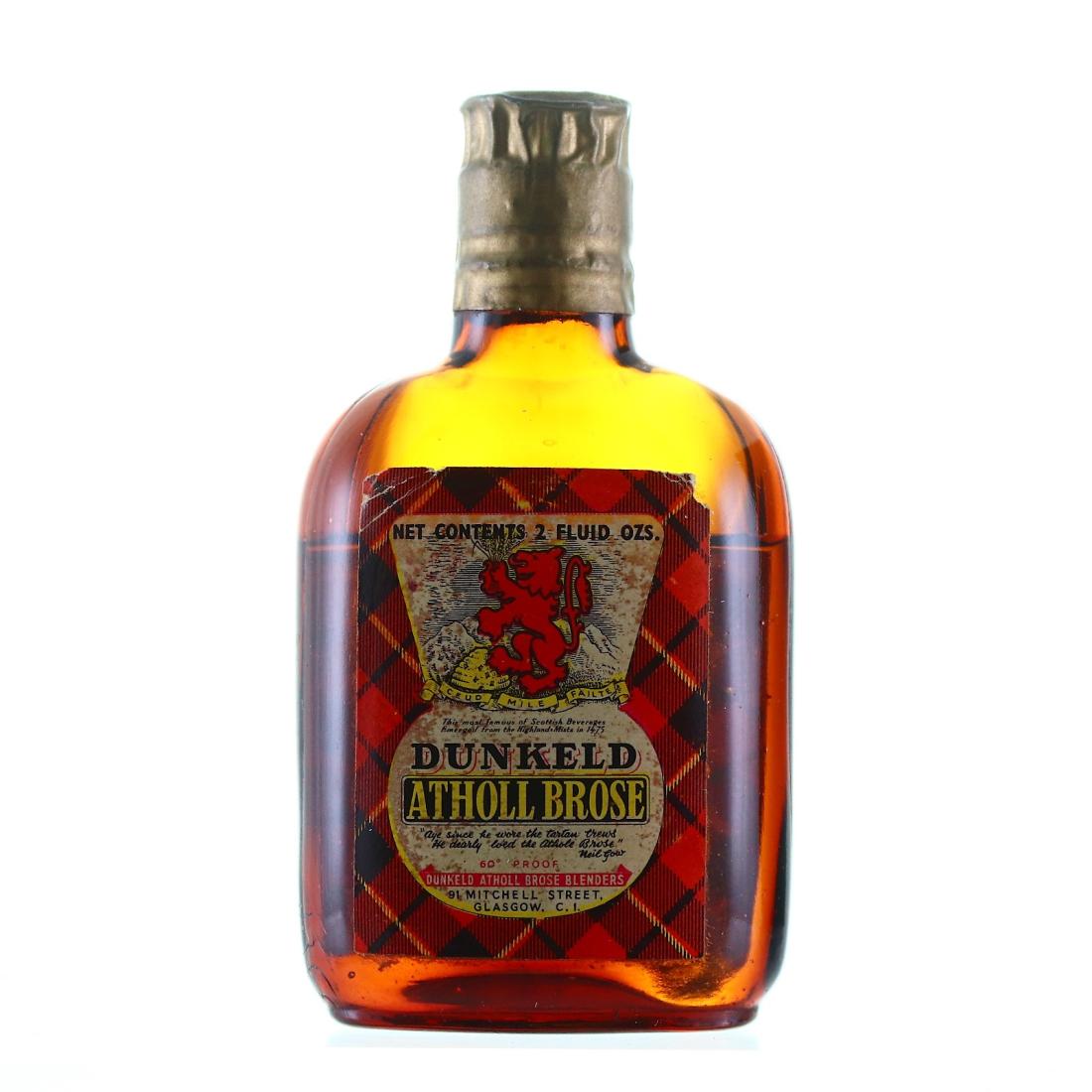 Atholl Brose Liqueur Miniature 1960s Whisky | Whisky Auctioneer
