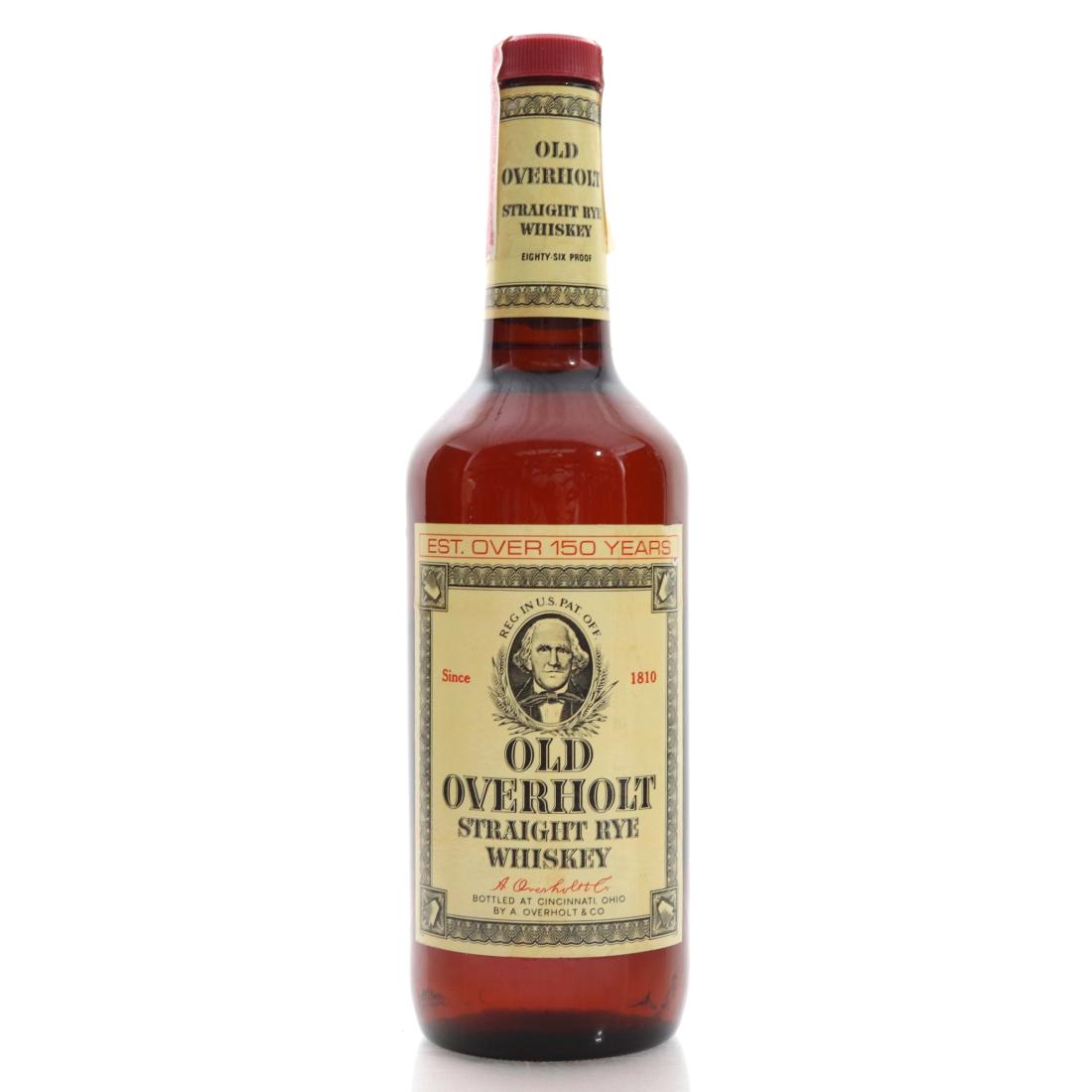 Old Overholt 4 Year Old Straight Rye Whiskey 1980s Whisky | Whisky ...